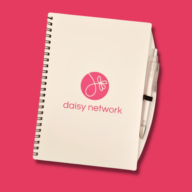 Daisy Network Notebook and Pen